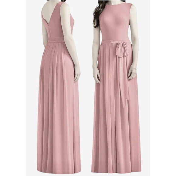 Social Bridesmaids | Dresses | Dessy Sz 2 Long Gown Formal Maxi Dress ...